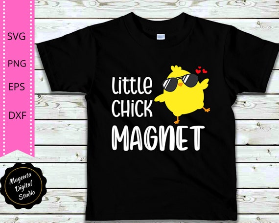 Little Chick Magnet Svg for Cricut Silhouette Cut File | Etsy