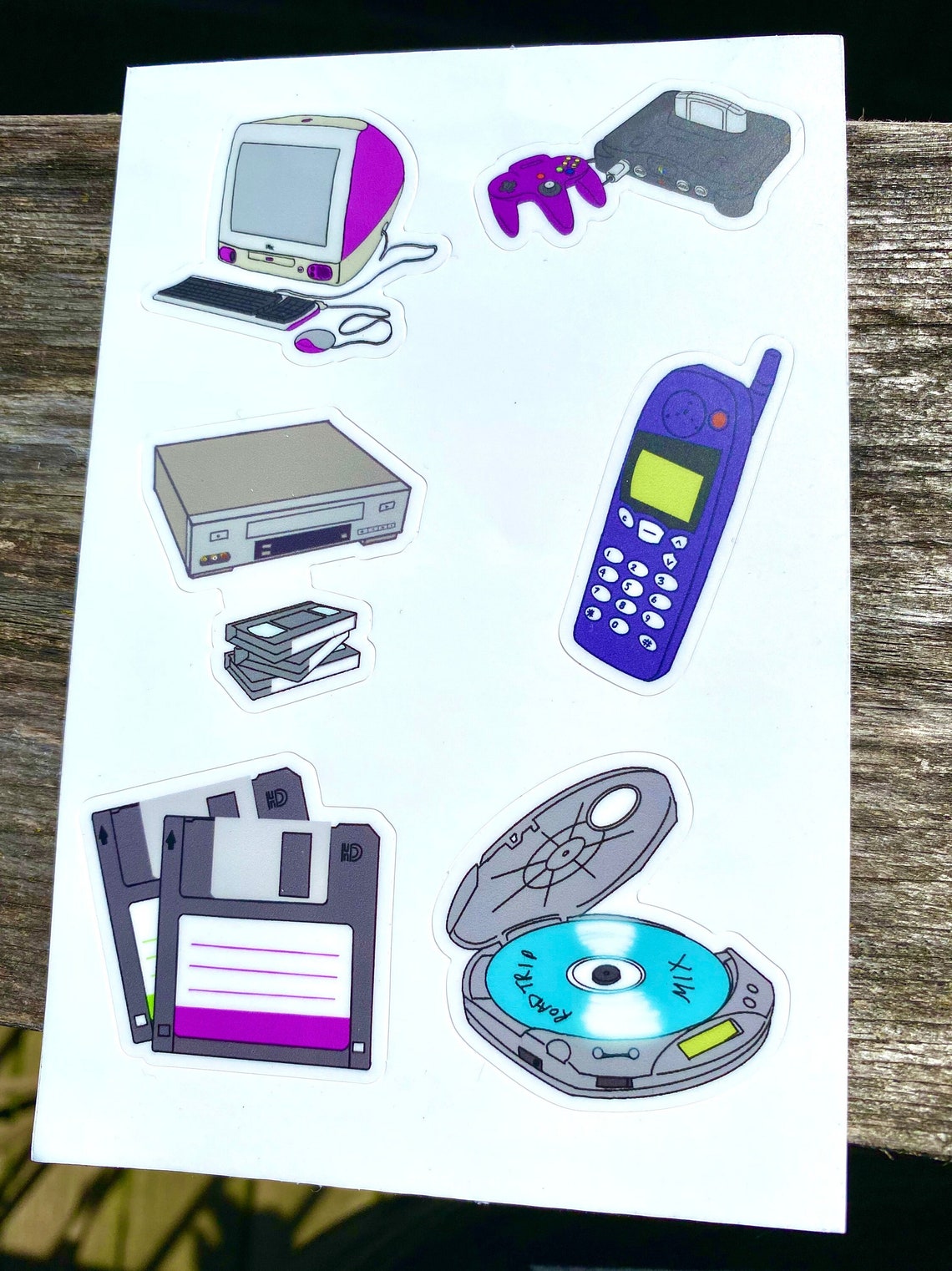 Y2K Compliant Sticker Pack - Etsy