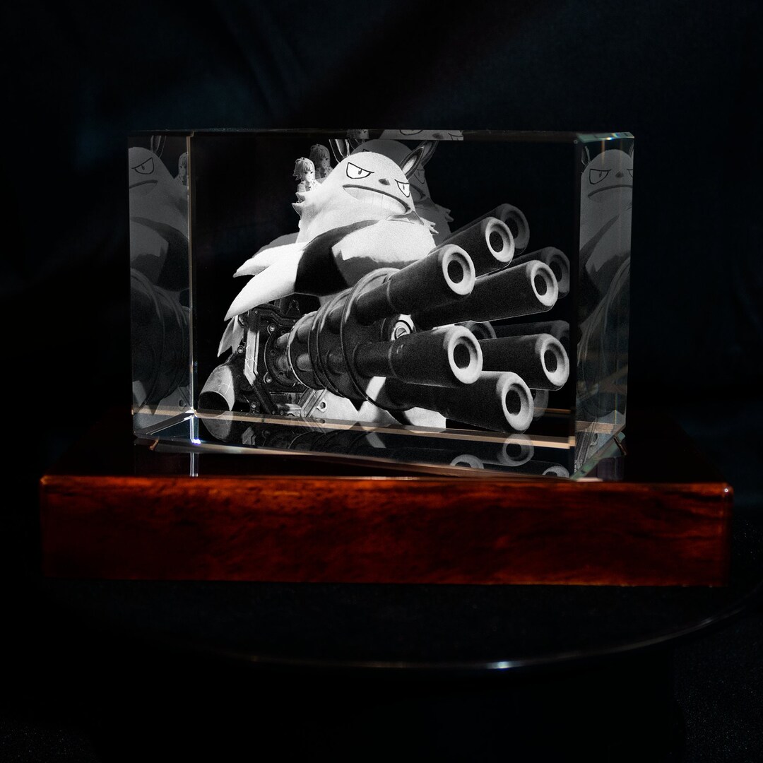 Custom Palworld 3D Photo Crystal, Gamer Gift, Pokémon, Game Room Decor ...