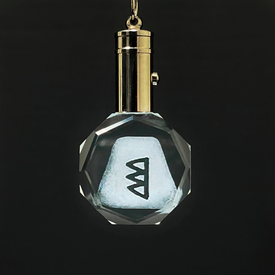 Rune Cham 3D Photo Crystal, Gamer Gift, RPG Lover, Game Room Decor ...