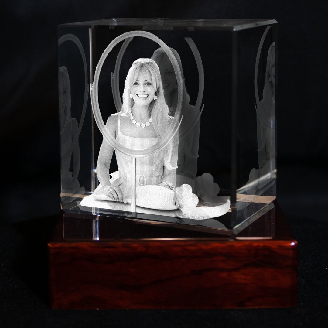Barbie 3D Photo Crystal, Gift for Her, Barbie Movie, Room Decor, Girl ...