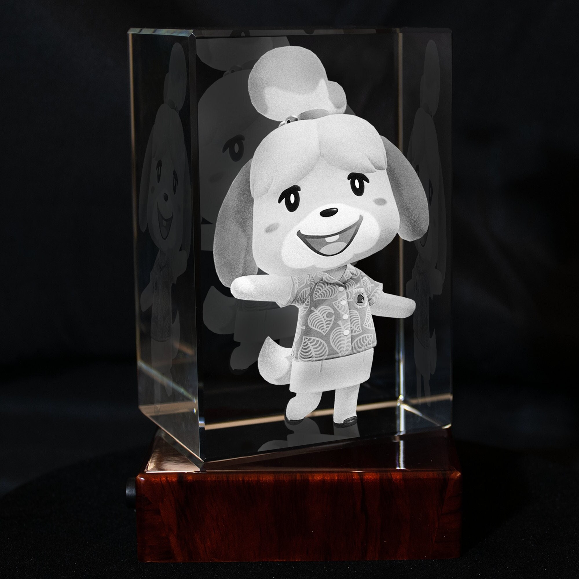 Isabelle 3D Photo Crystal, Gamer Gifts, Animal Crossing, Gift for Her ...