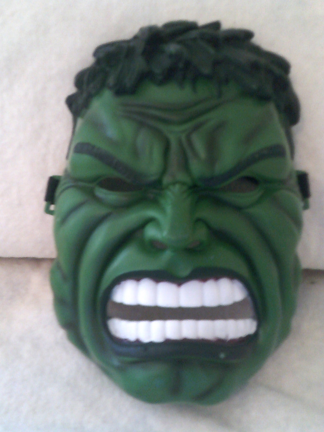 AVENGERS HULK MASK Halloween Costume Dress up 2003 Universal Marvel ...
