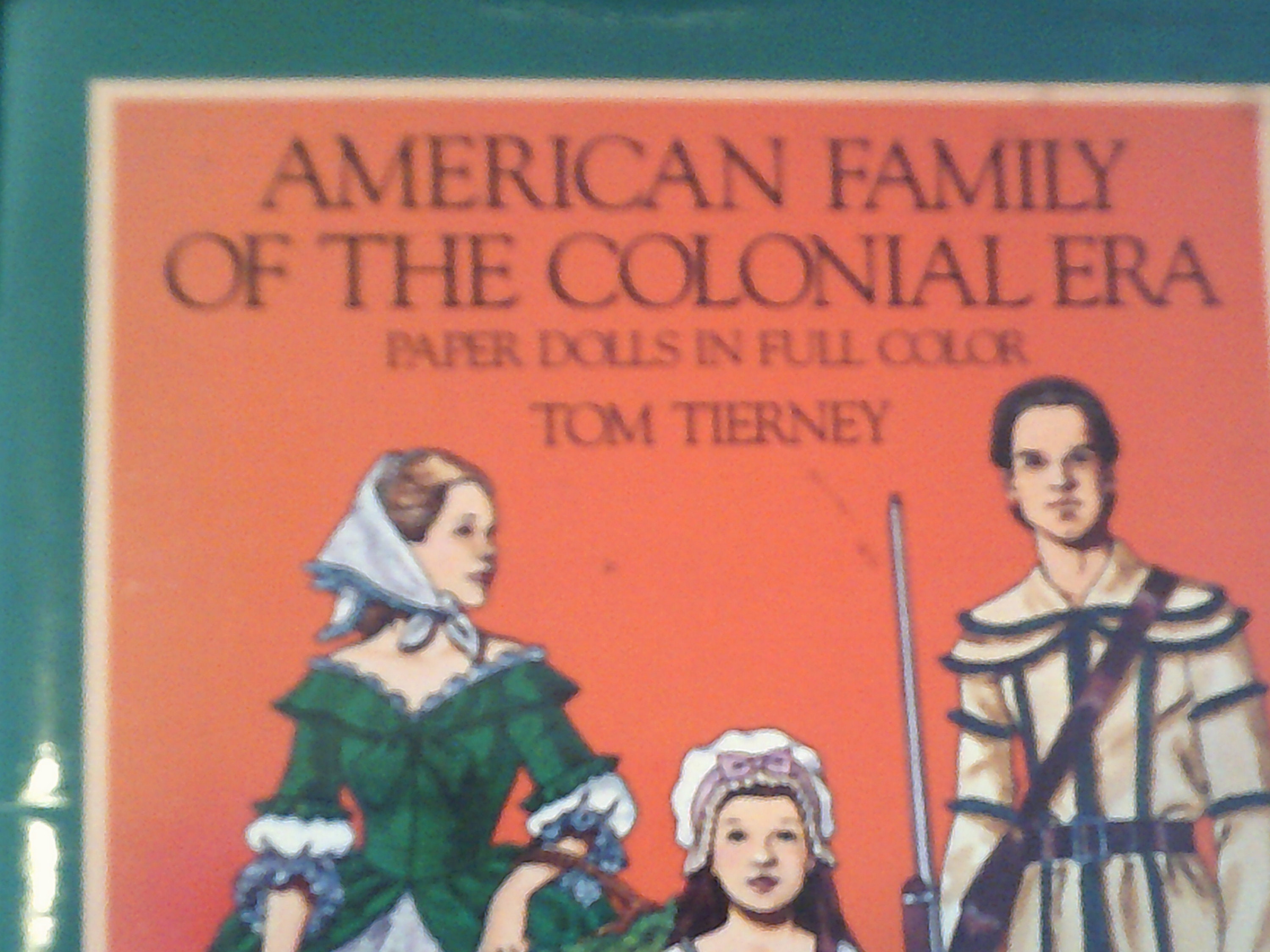 AMERICAN FAMILY of the Colonial Era Paper Dolls in Full Color Uncut - Etsy
