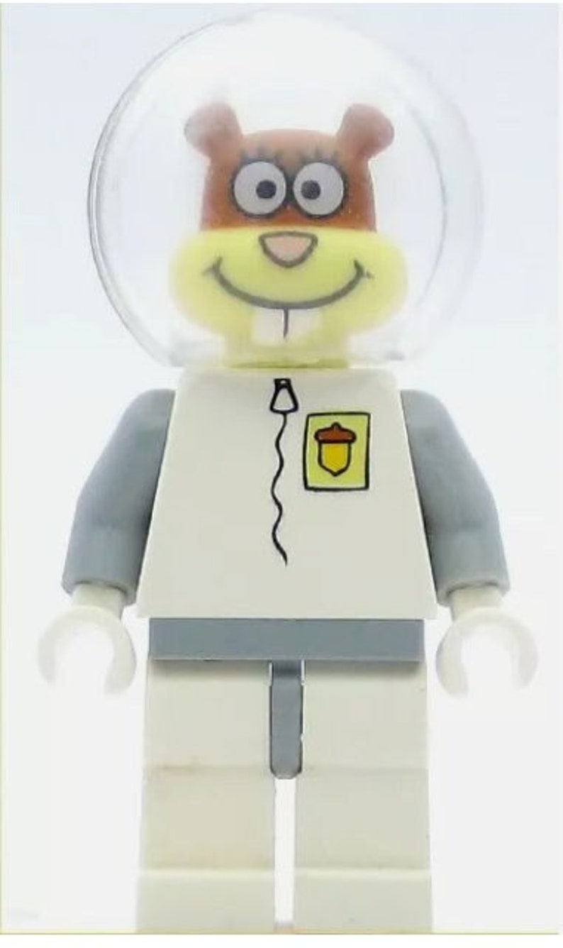 LEGO MINIFIG Sandy Cheeks SPONGEBOB Squarepants Minifigure Genuine ...
