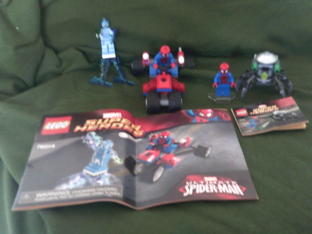 2 LEGO SETS Marvel Super Heroes Building Set 30305 & 76014 SPIDERMAN - Etsy