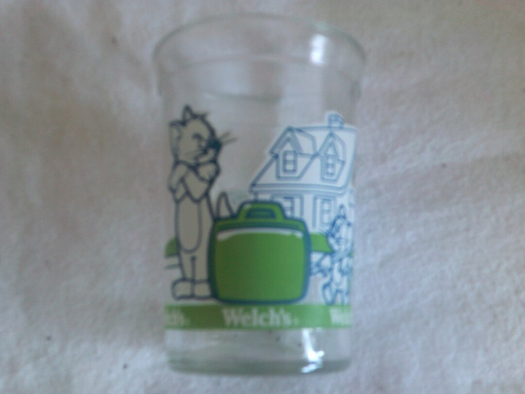 WELCH'S Glass 1993 TOM & JERRY the Movie Turner Entertainment Co ...