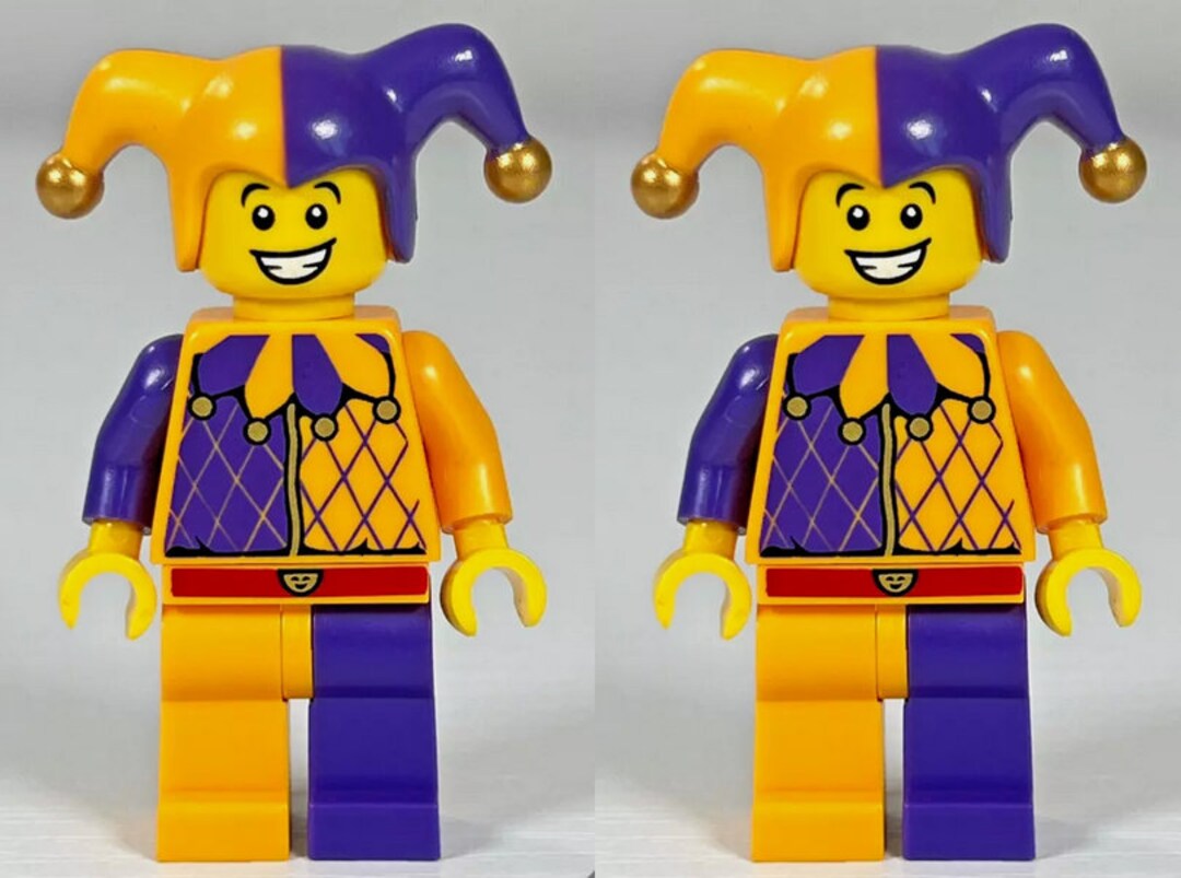 LEGO MINIFIG Lot of Two JESTERS From 2014 Series 12 - Etsy