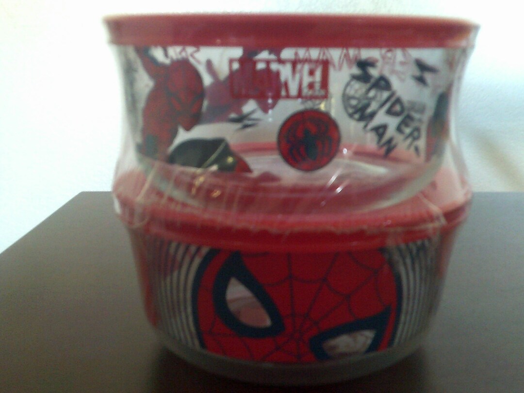 Dec Special: New PYREX 4 Piece MARVEL SPIDERMAN Sst 2 4 Cup - Etsy