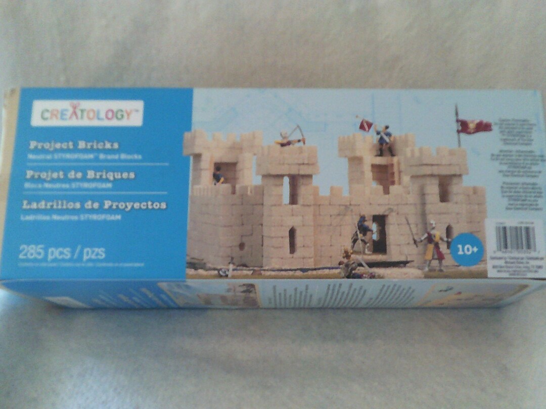 Creatology Project Bricks Sand Styrofoam Building Blocks Crafts Fun - Etsy