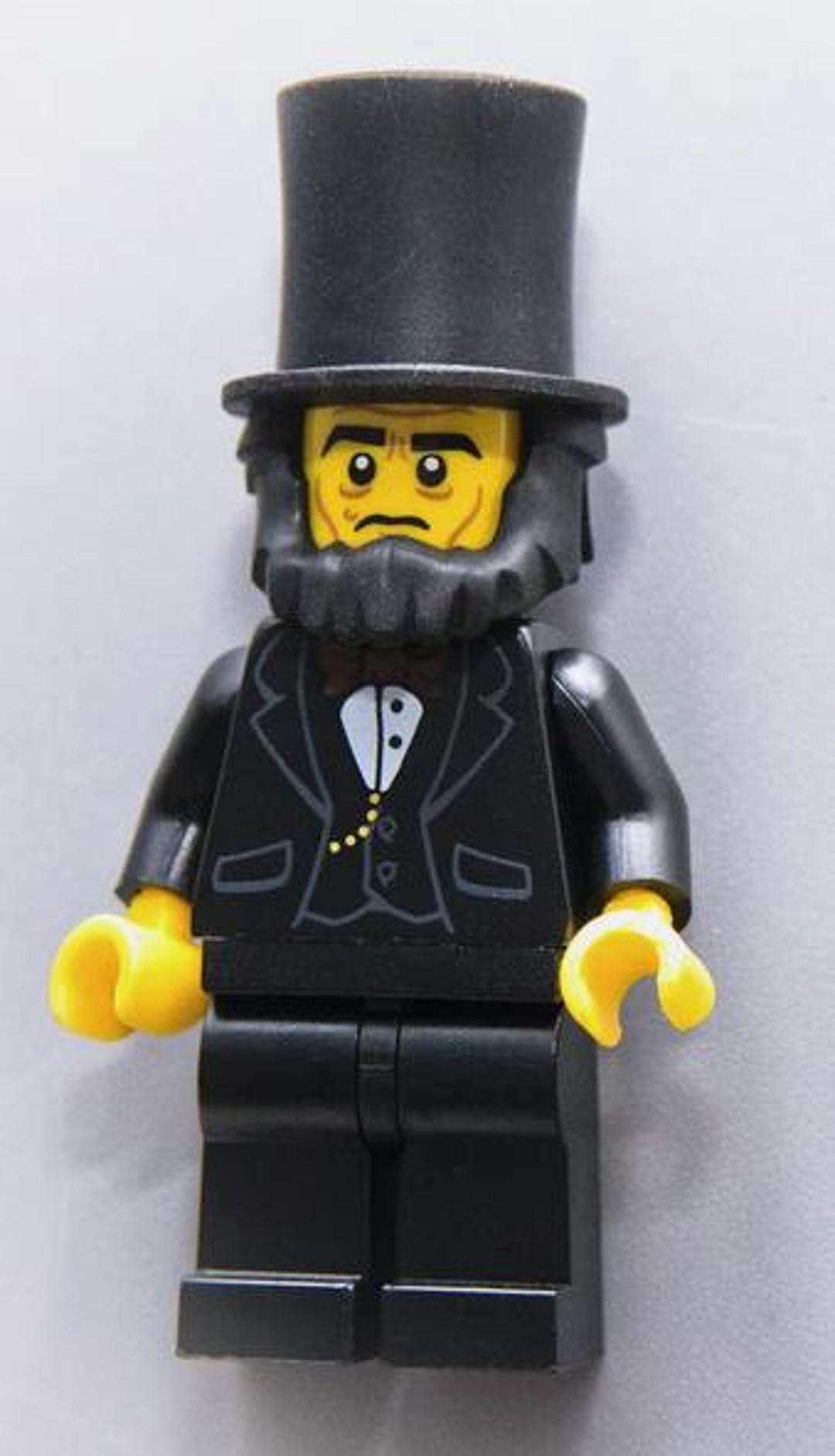 LEGO ABRAHAM LINCOLN Minifigure the Lego Movie Retired Authentic 2014 ...