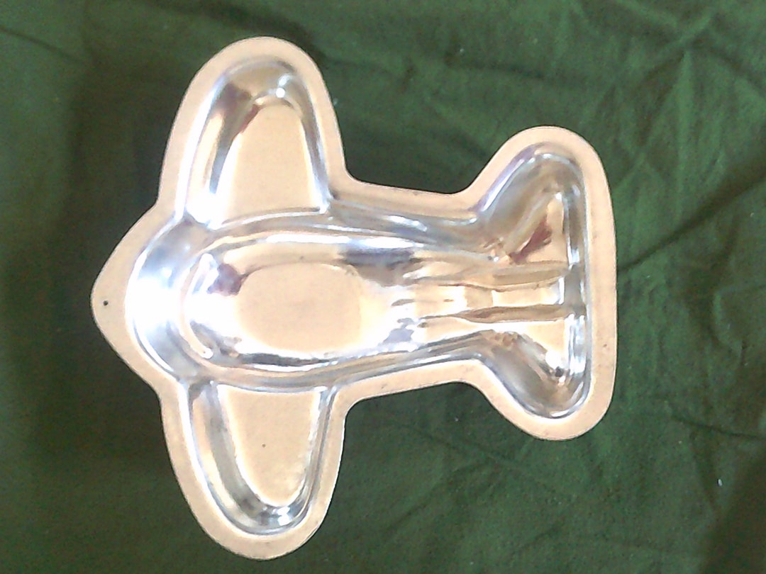 AIRPLANE CAKE PAN Mold Stainless Steel Plane Pilot Heavy Duty Rare - Etsy