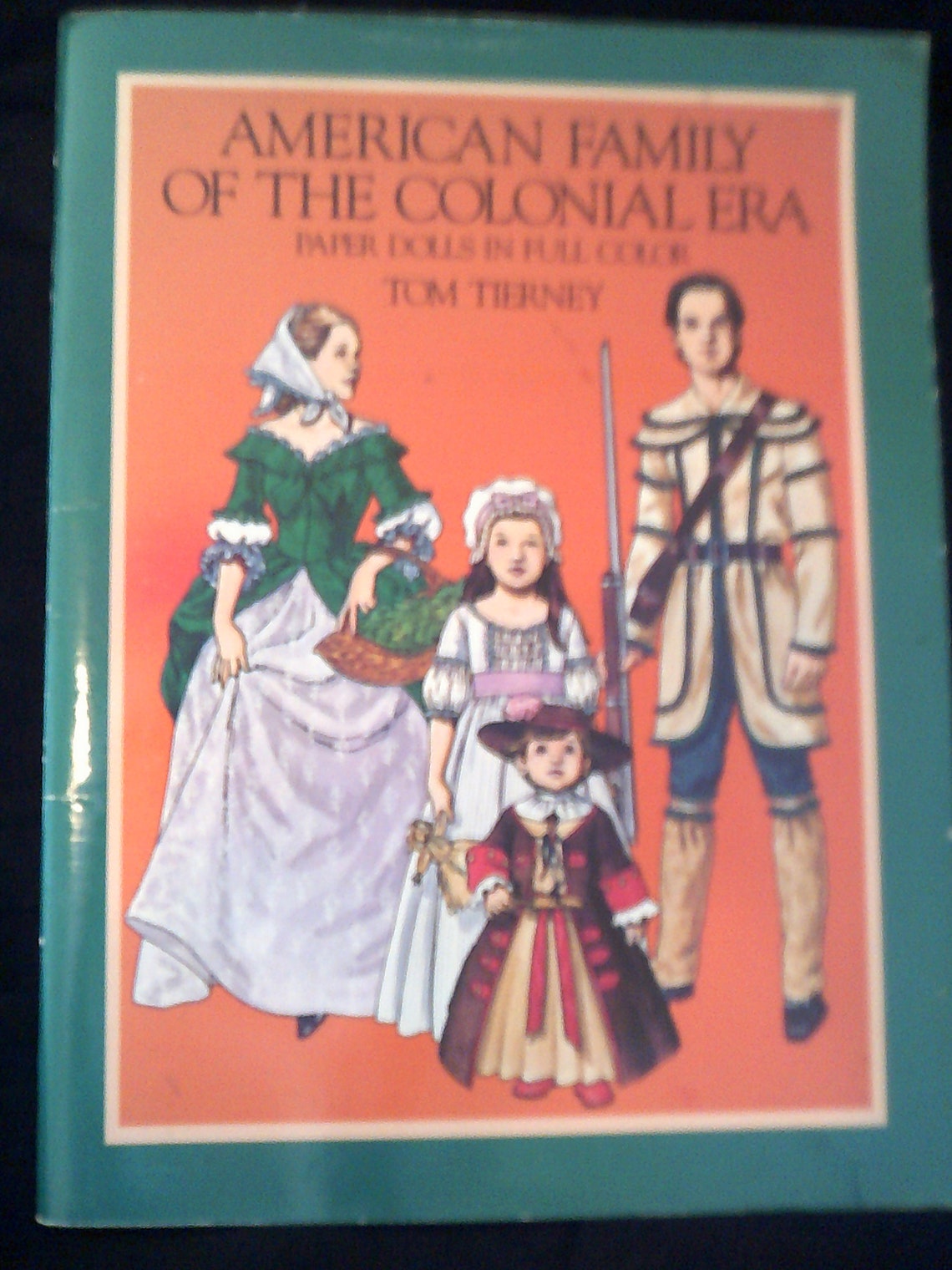 AMERICAN FAMILY of the Colonial Era Paper Dolls in Full Color Uncut - Etsy