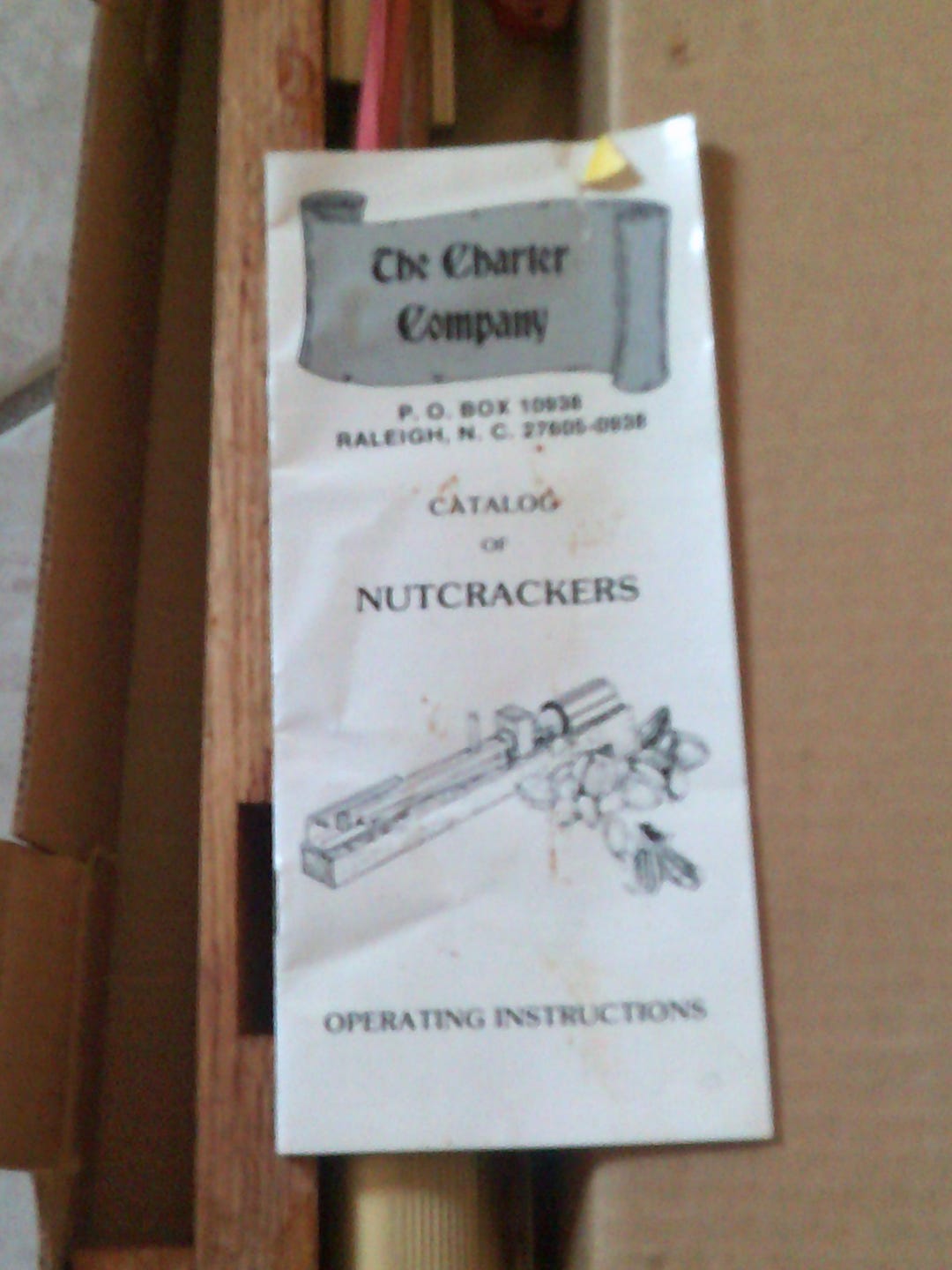 TEXAS NATIVE Inertia NUTCRACKER Solid Oak Wood Base Christmas Holiday ...