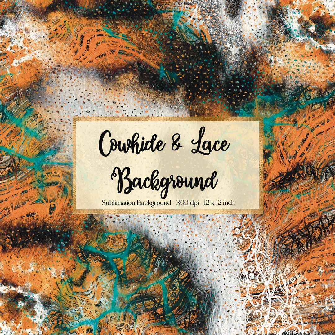 Cowhide Background Sublimation Design, Cowhide Digital Paper, Grunge ...