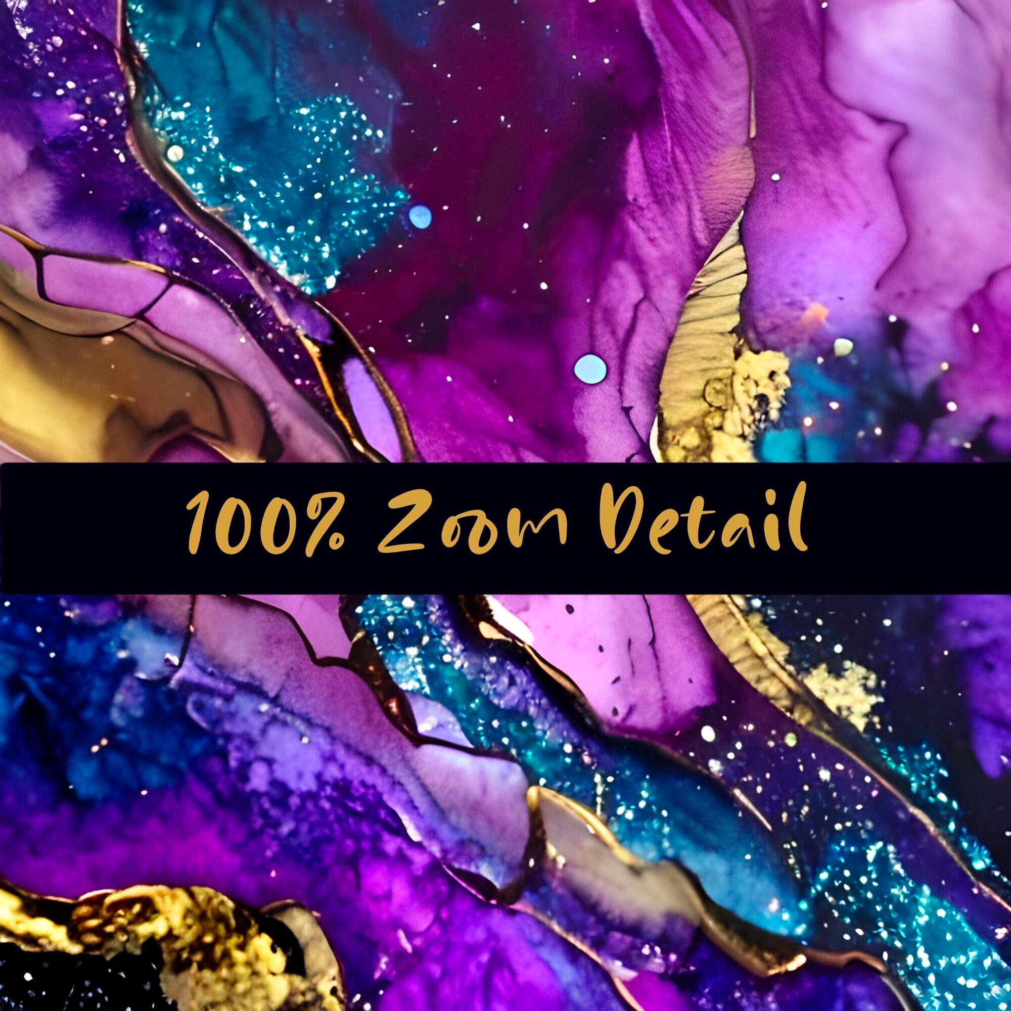 Purple and Gold Agate Digital Paper, Watercolor Textures, Sparkly ...