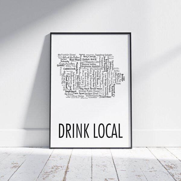 Iowa Print - Etsy