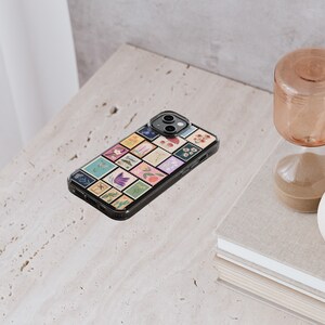 Stamps Clear Phone Case, Unique Vintage Phone Case for iPhone - Etsy
