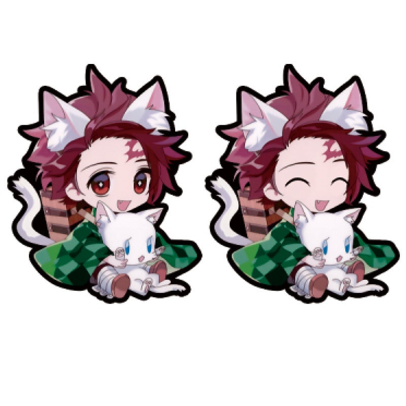 Tanjiro Kamado 3D Motion Sticker Demon Slayer Stickers, Labels & Tags ...