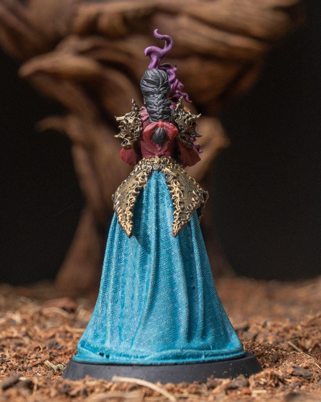 Female Human Wizard RPG Model W/ Base | 32mm and 75mm Scale Options | D ...