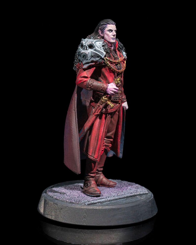 Vampire Lord RPG Model W/ Base | 32mm and 75mm Scale Options | D&D ...