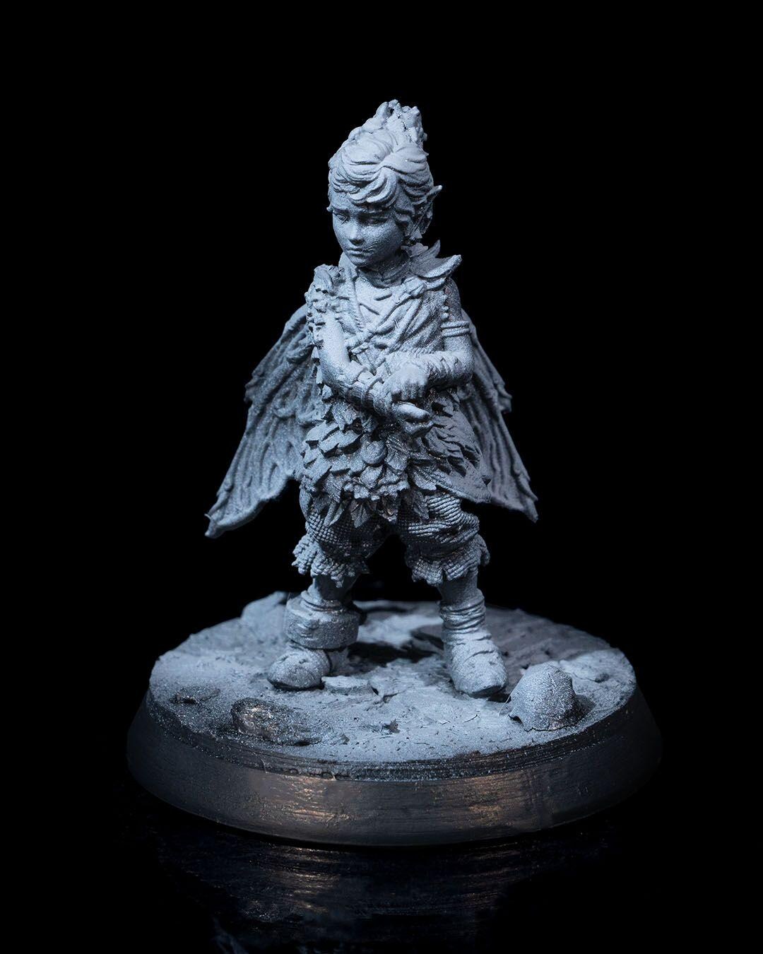 Fairy Fae RPG Model W/ Base | 32mm and 75mm Scale Options | D&D ...