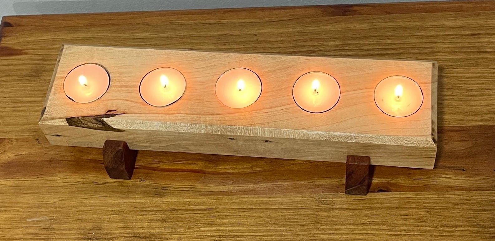 Heritage Wood Candle Block - Etsy