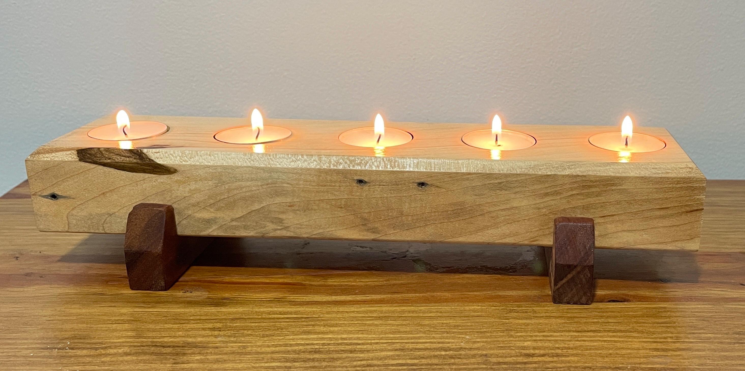 Heritage Wood Candle Block - Etsy