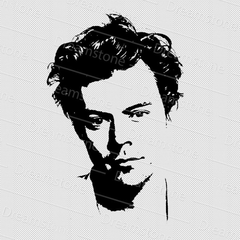 Harry Styles Svg PNG Clipart for Cricut and Silhouette - Etsy