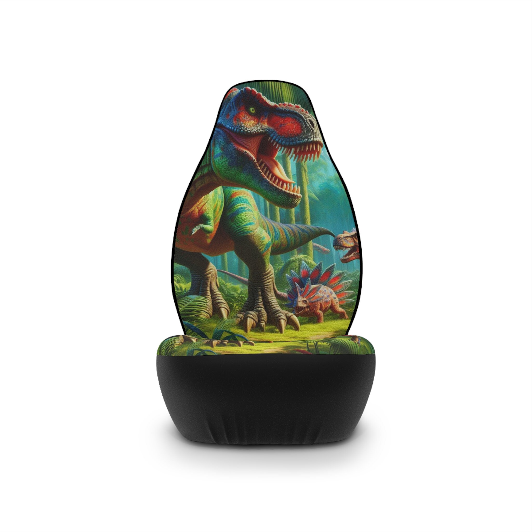 T-rex Dinosaurs in the Jungle by Tambrey Jolenia Car Seat Covers - Etsy