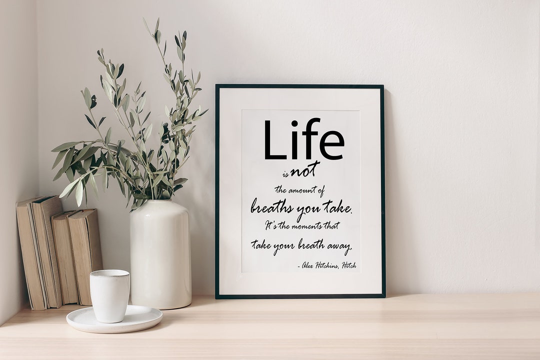 Hitch Movie Downloadable Printable Quote - Etsy