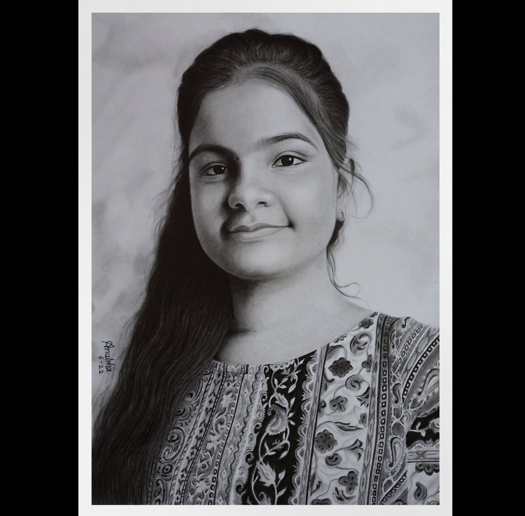 Coustom Portrait From Photo, Personalized Gift Family Portrait ...