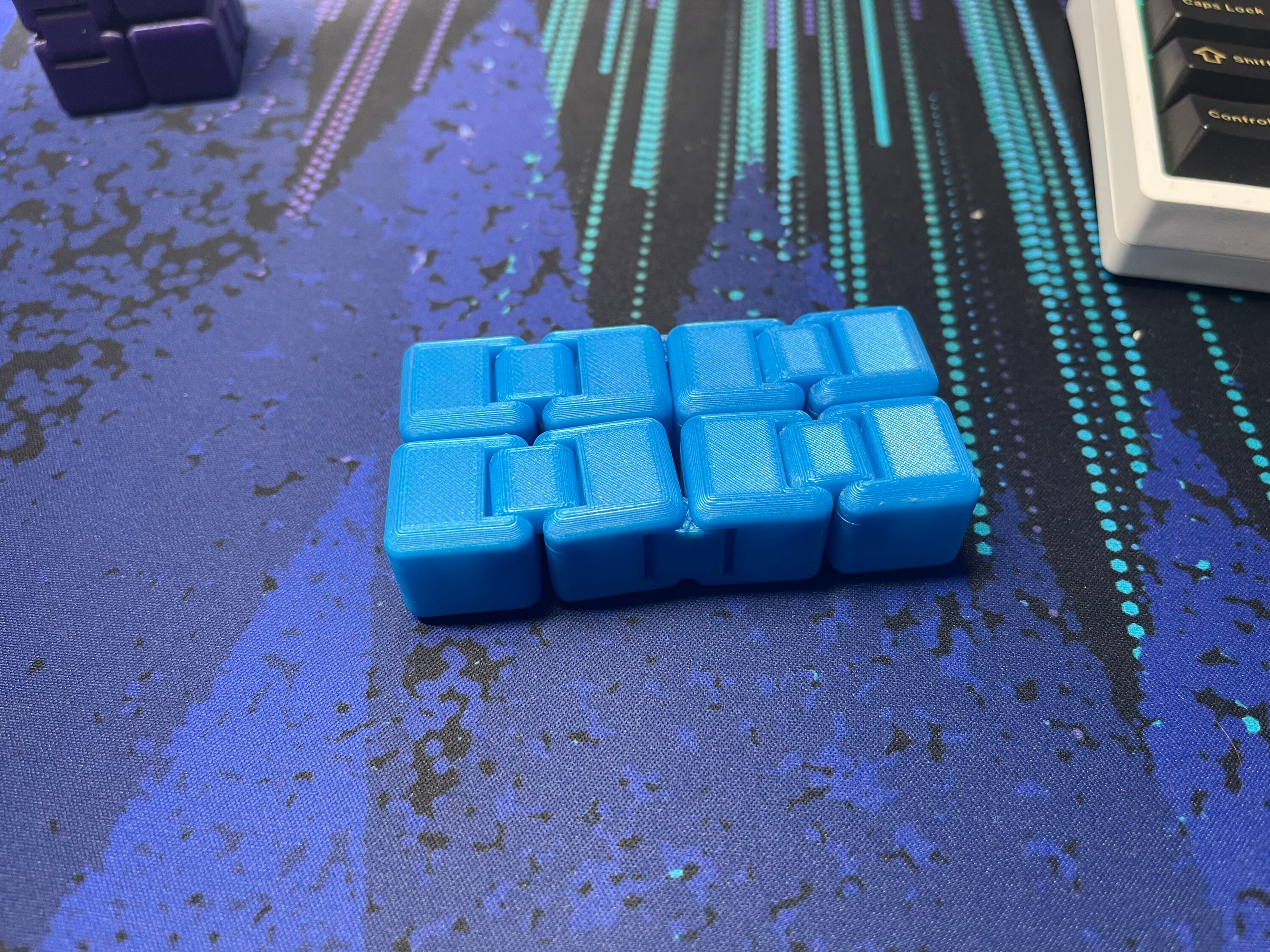 3D Printed Infinity Fidget Cube - Etsy