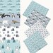 Arctic Patterns Winter Digital Paper Polar Bear Seamless Patterns Hand ...
