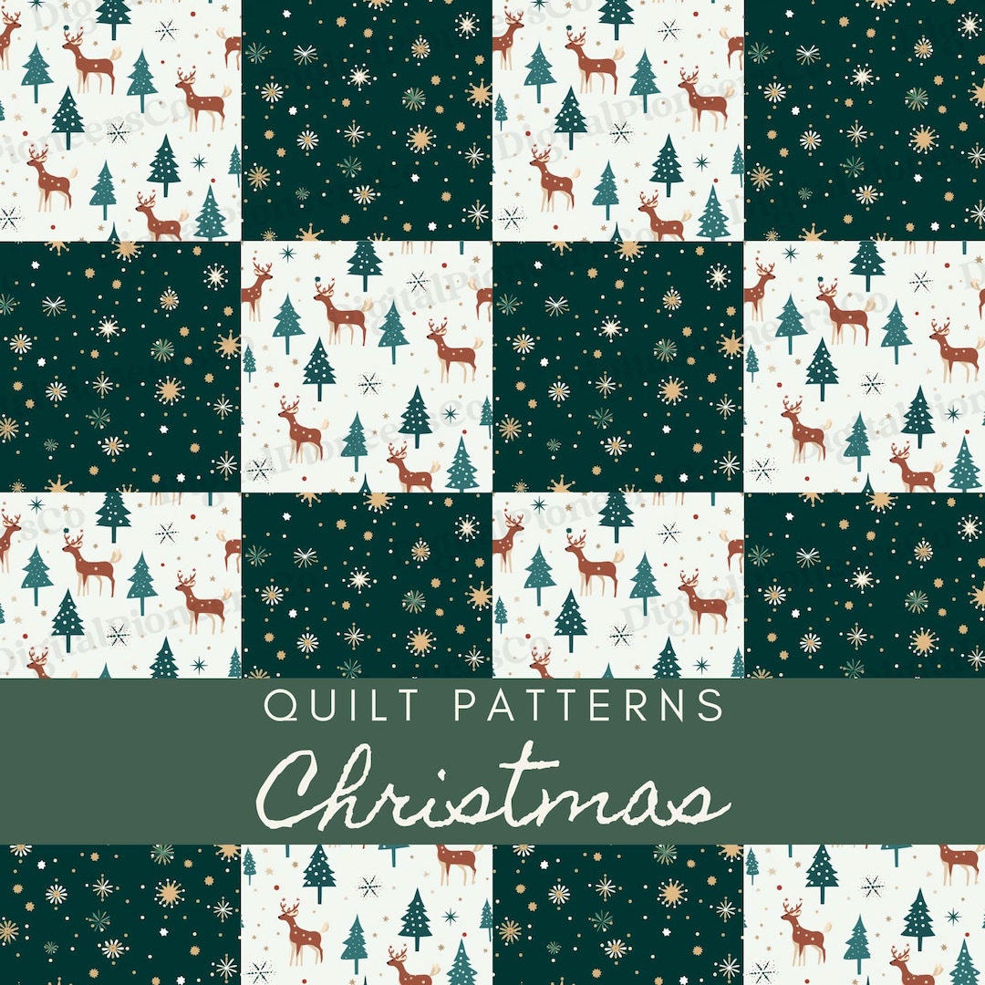 Quilt Patterns Christmas Quilts Christmas Blankets Christmas Fabric ...