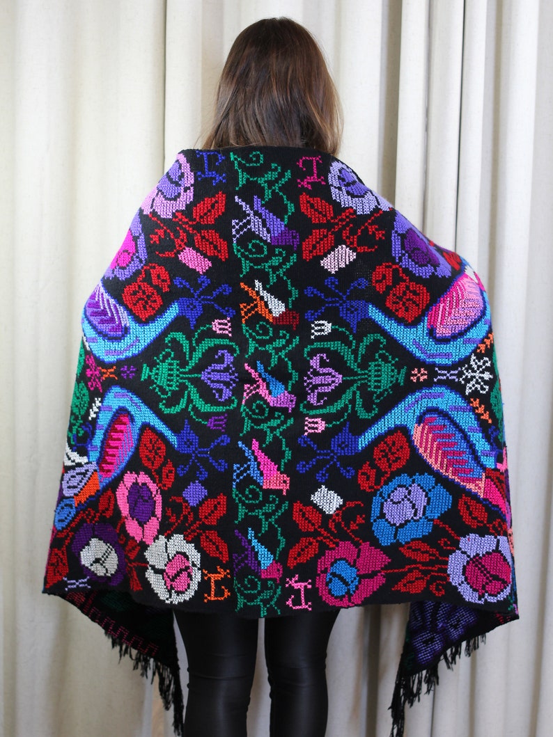 Woven | Hand-embroidered Rebozo - Etsy