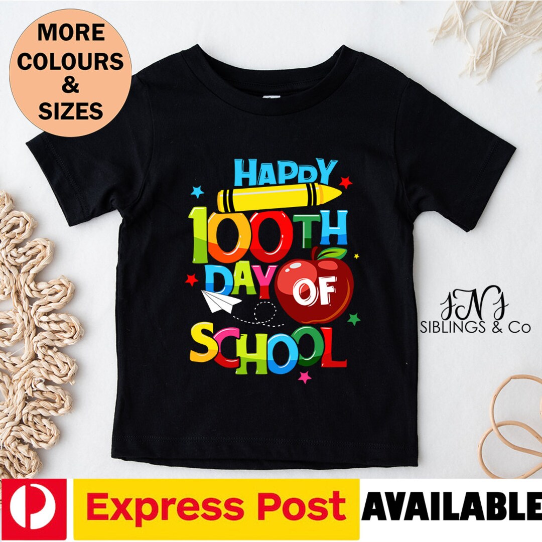 100 Days of School Shirt, Kindergarten Milestone Tee, 100th Day T Shirt ...