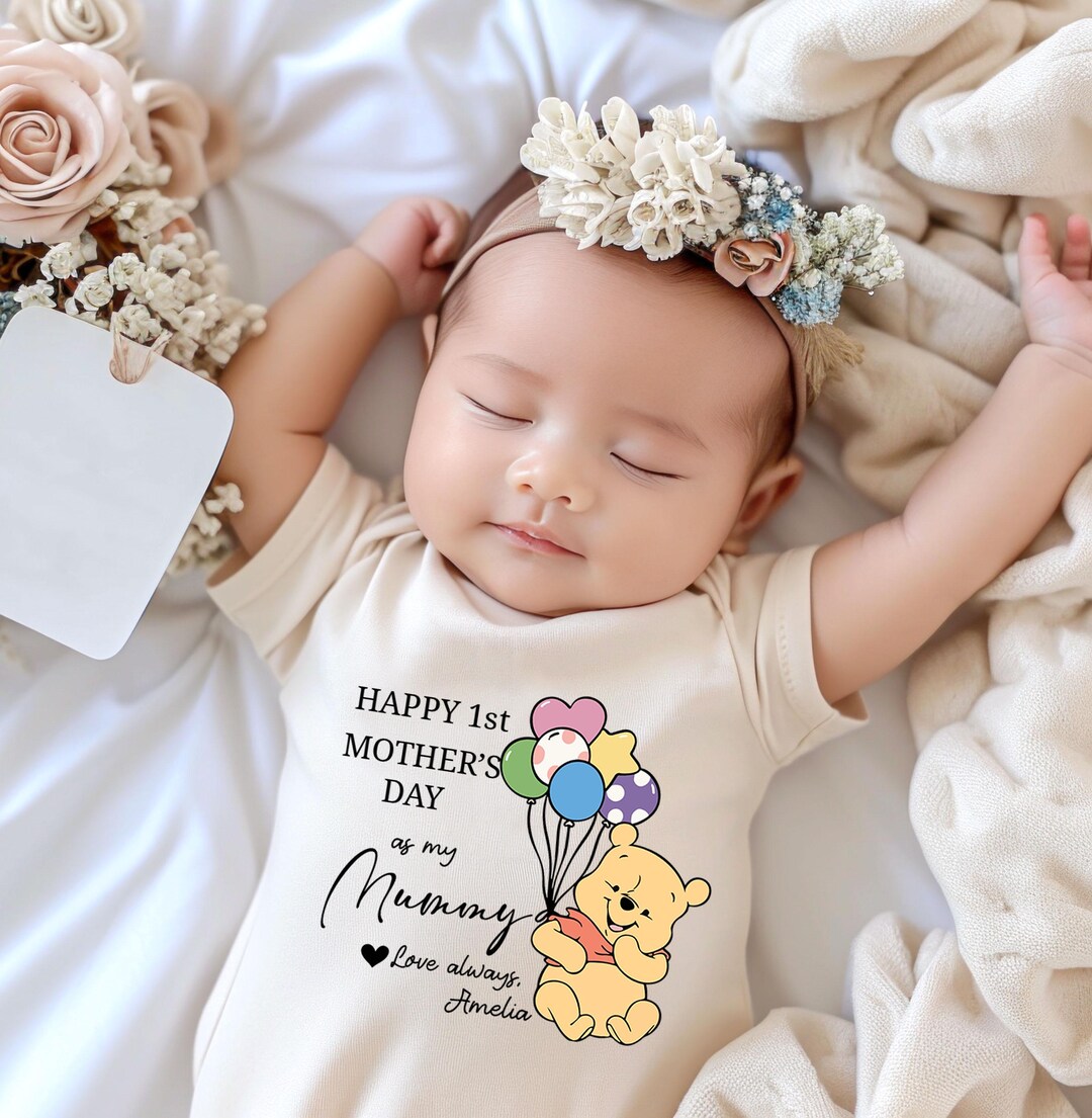 Happy First Mother's Day Bodysuit/personalised Mothers Day Gift 2025 ...