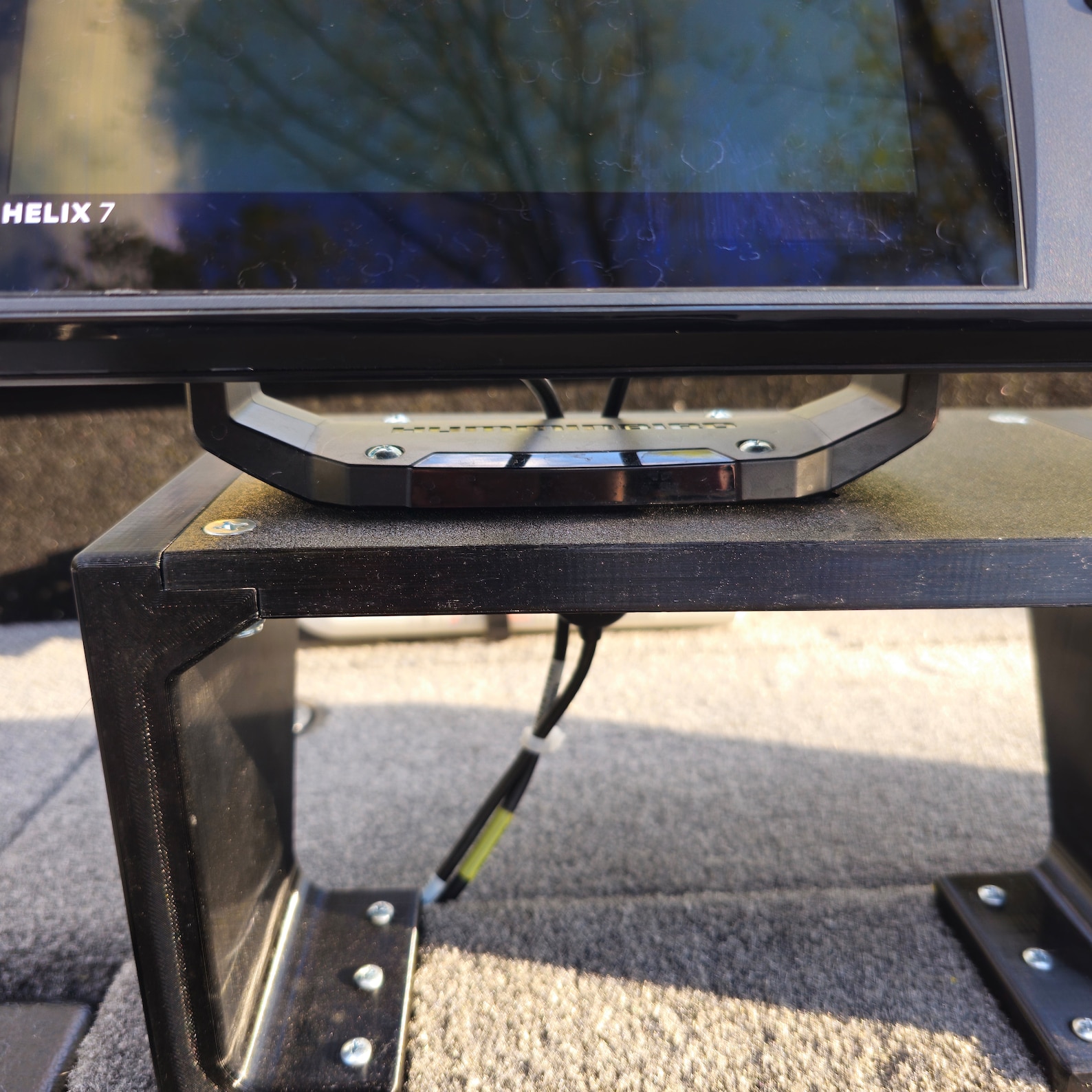 Custom Dual Graph Stand | Heavy Duty Fish Finder Mount - Etsy