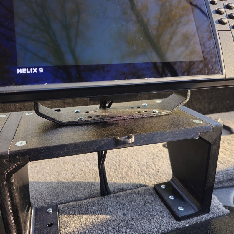 Custom Dual Graph Stand | Heavy Duty Fish Finder Mount - Etsy