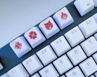 Klee Genshin Keycaps - Etsy
