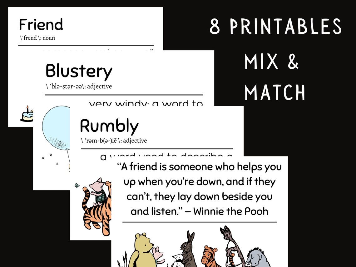 Winnie the Pooh Sign | Winnie the Pooh Nursery | Winnie the Pooh Wall ...