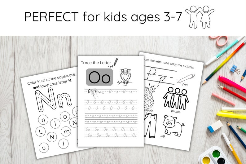 Handwriting Worksheets Handwriting Practice Sheets Letters and Numbers ...