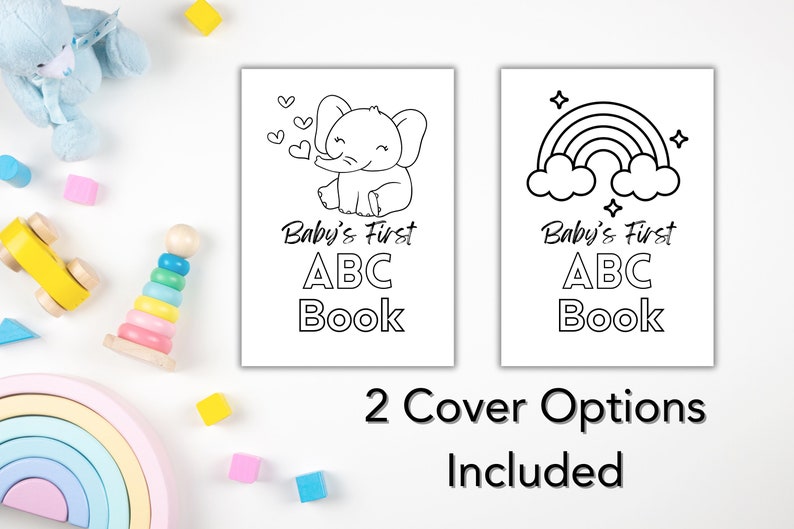 Baby Shower | ABC Book | Alphabet Coloring Pages | Alphabet Poster ...