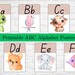 Classroom Decor Elementary | ABC Posters | Animal Alphabet Poster | ABC ...