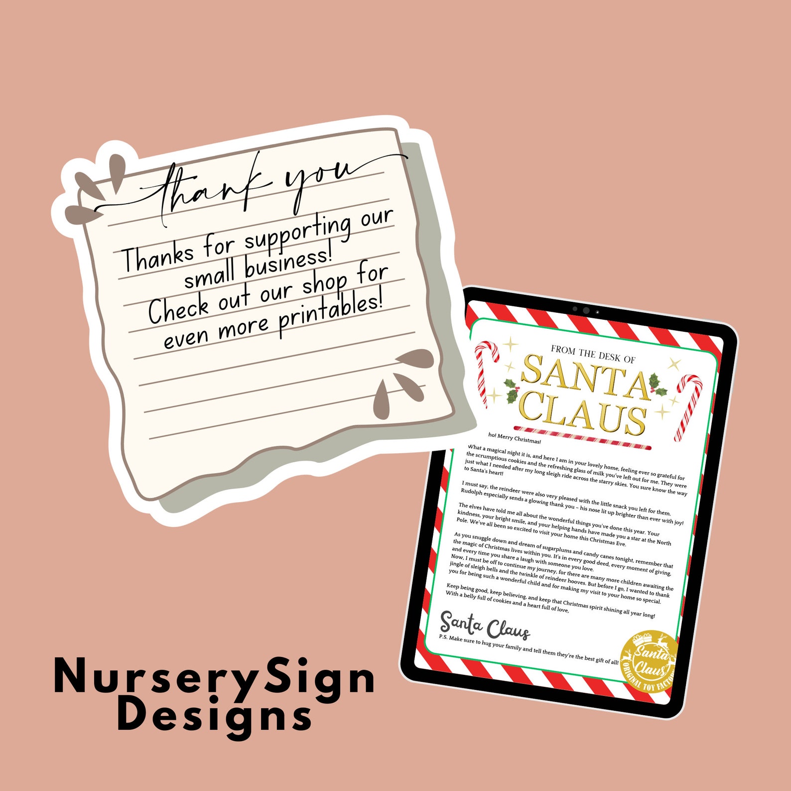 Letter From Santa, Secret Santa Ideas, Santa Letters, Nice List ...