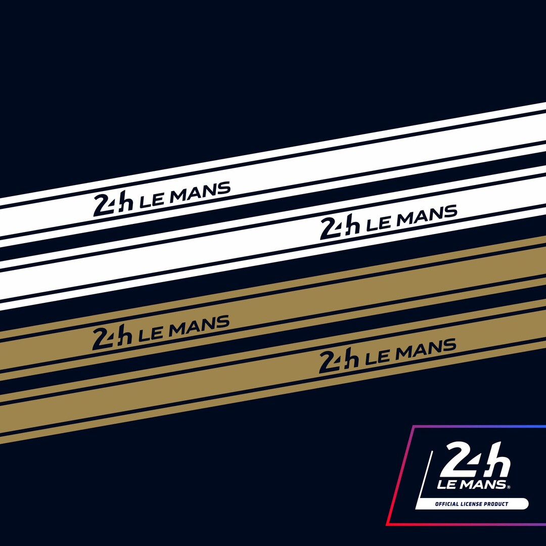 Official Le Mans 24h Le Mans Side-stripes Stickers (set) - Etsy