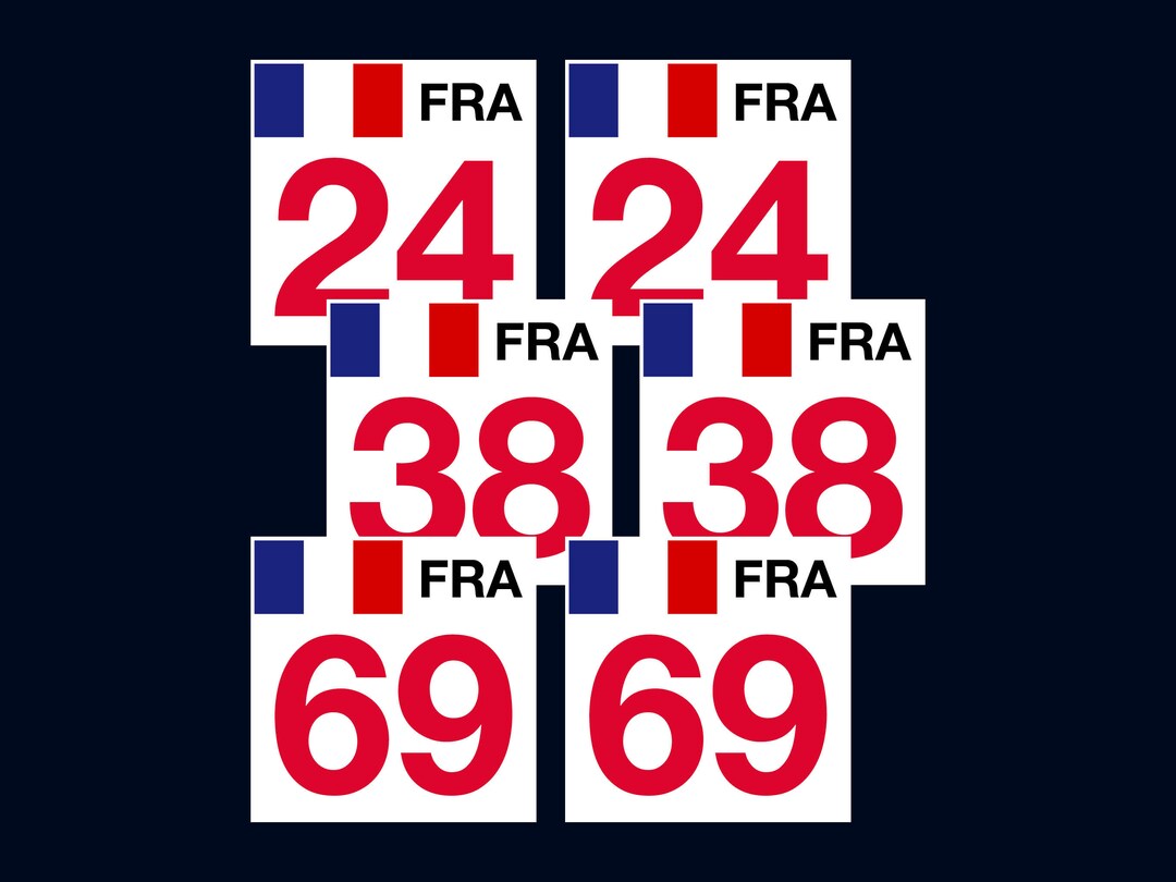 FRA Door Numbers pair - Etsy