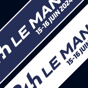 Official Le Mans Bumper Sticker Official 24h Le Mans World Endurance ...