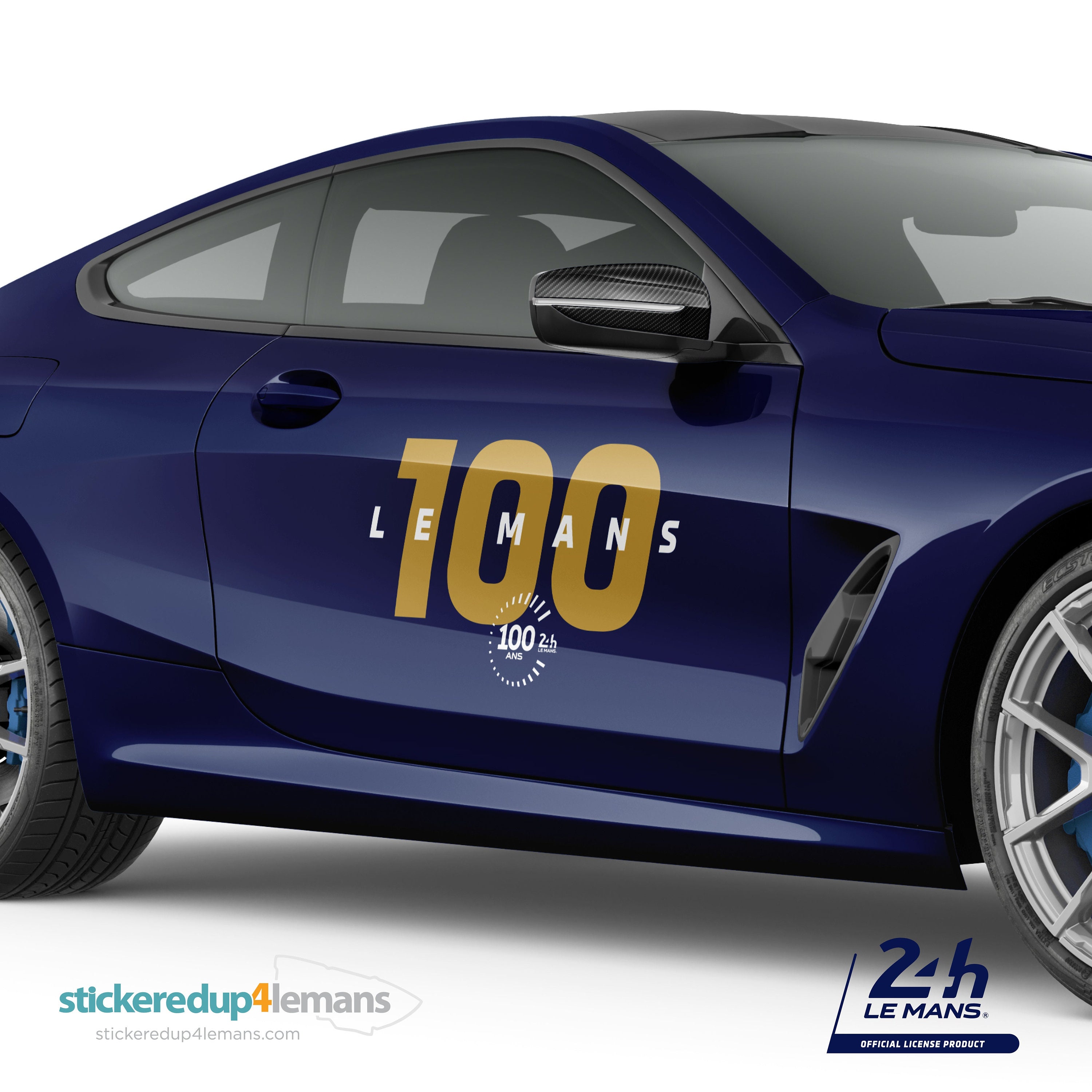 Official Le Mans 24h 100 Le Mans Graphic Sticker Official 24h Le Mans ...